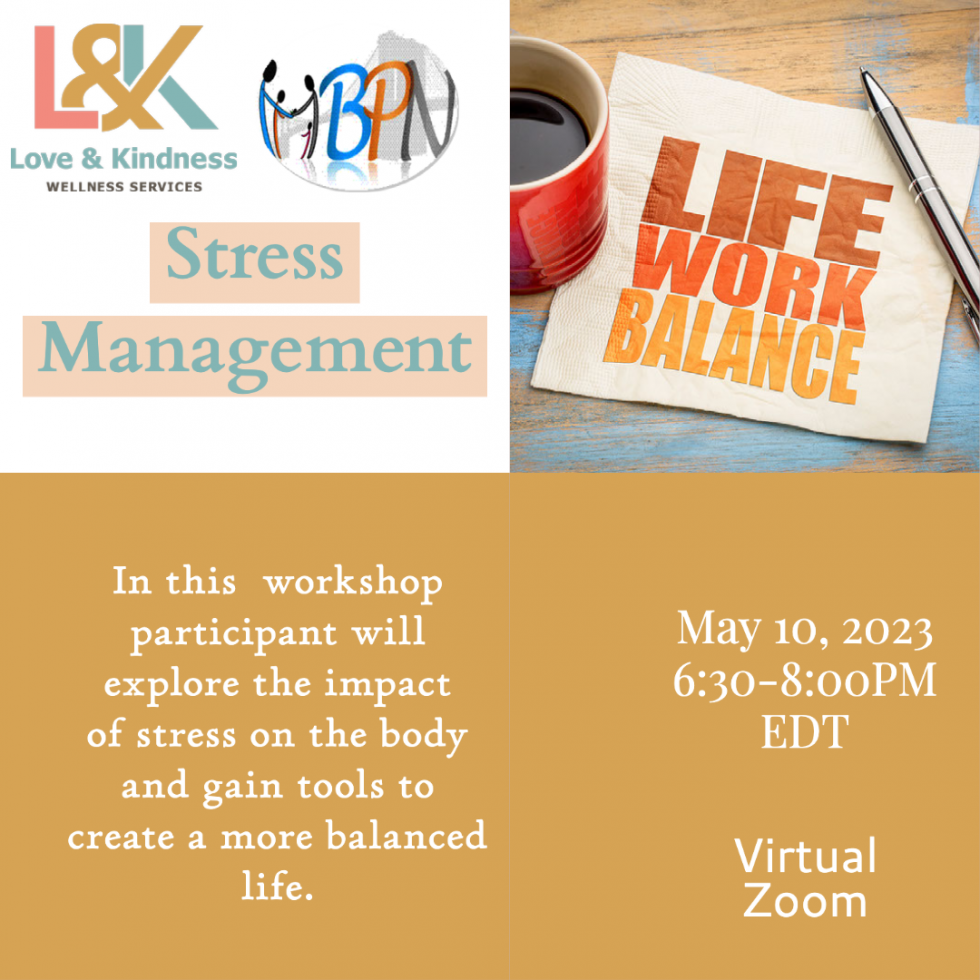 Stress Management Workshop - Love and Kindness